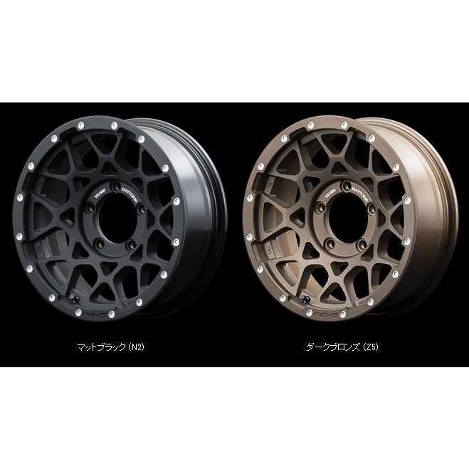 (単品1本価格) 16インチ 6.0J 5/139.7 RAYS レイズ TEAM DAYTONA M8 チーム デイトナ カラー : N2 / Z5 :M8-1660-5h139-1:T ...