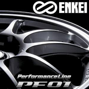 (4本セット価格) 18インチ 8.5 5/114.3 ENKEI PerformanceLine PF01 カラー:Gold エンケイ ホイール : pf01-1885-5h114-g ...