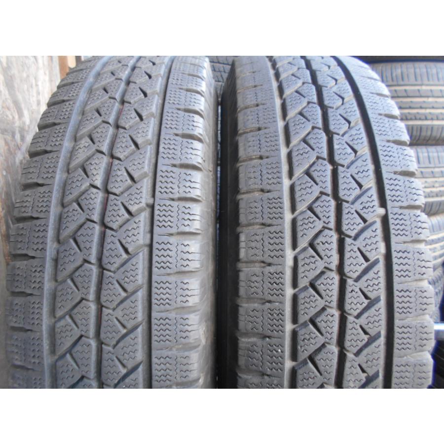 BRIDGESTONE G10 中古タイヤ 送料着払い 195/80R15 冬2本セット スタッドレス LT 103/101L 195/80 ...