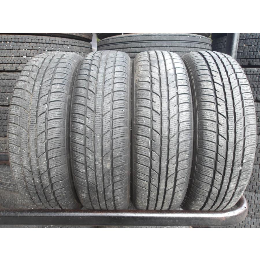 N448-3 中古タイヤ 送料無料 165/65R15 冬4本セット スタッドレス 81T 165/65-15 165-65-15 ジー ...
