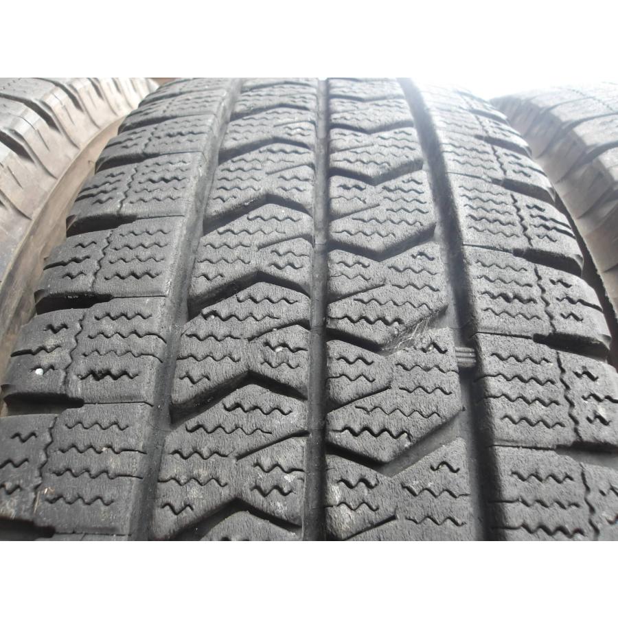 Q51-11 中古タイヤ 送料無料 205/75R16 冬6本セット スタッドレス LT 113/111N 205/75-16 205-75 ...