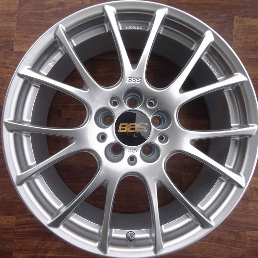4本SET会社宛 送料無料 18×8J BBS RE081 鍛造 FORGED アルミ 5穴 PCD108mm +50 ダイヤモンドシルバー ...