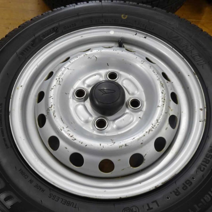夏4本 会社宛 送料無料 145R12×4J 6PR LT ダンロップ エナセーブ VAN01 2021年製 ダイハツ 純正 スチール 軽トラック バン バス NO,B8126 : 庄内タイヤ ...