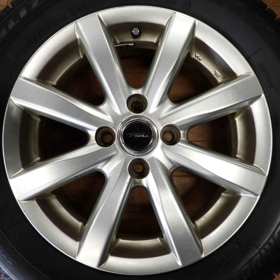 冬4本SET 会社宛 送料無料 175/65R15×5.5J 84Q ブリヂストン ブリザック VRX3 2021年製 アルミ アクア ヤリス ヴィッツ フィット NO,B9031 : 庄内 ...