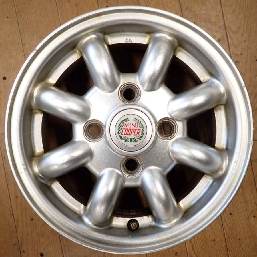 4本SET 会社宛 送料無料 12×4.5J MINI COOPER ミニクーパー ローバーミニ アルミ 4穴 PCD 101.65mm ...