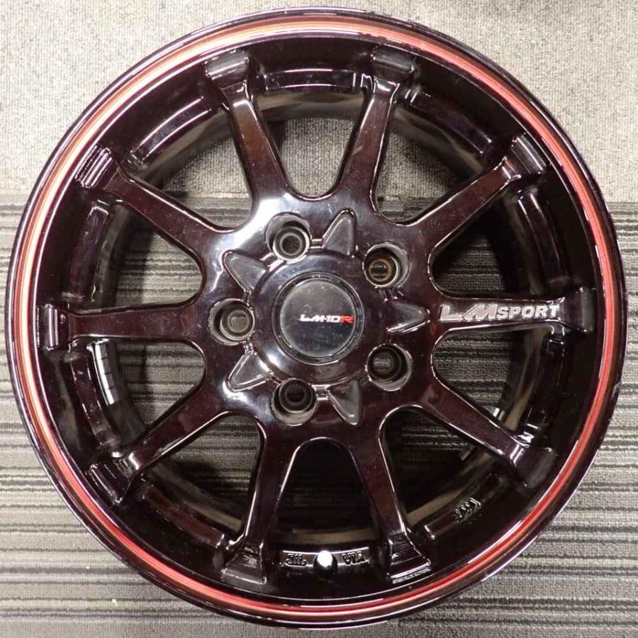 4本 会社宛 送料無料 15×6J LM スポーツ アルミ ホイール 5穴 PCD 114.3mm +45 ハブ径73mm ノア ヴォクシー ...