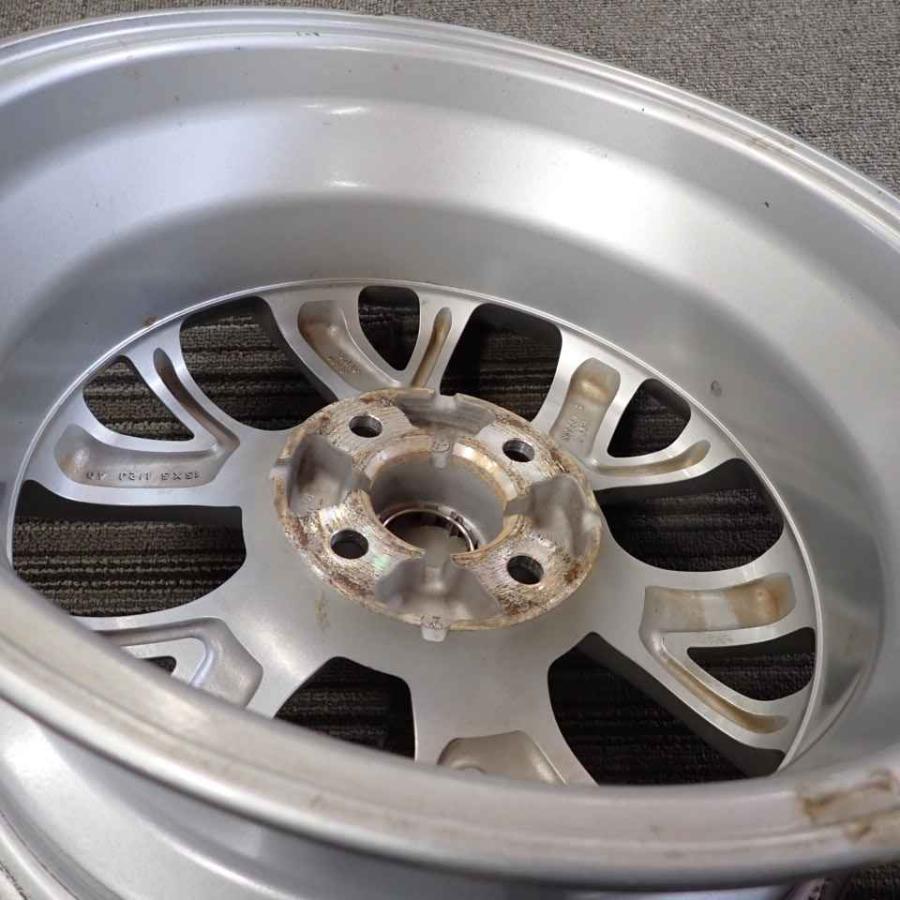 4本SET 会社宛 送料無料 15×5.5J 日産 ノート 純正 アルミ ホイール 4穴 PCD 100mm +40 ハブ径60mm ティーダ ...