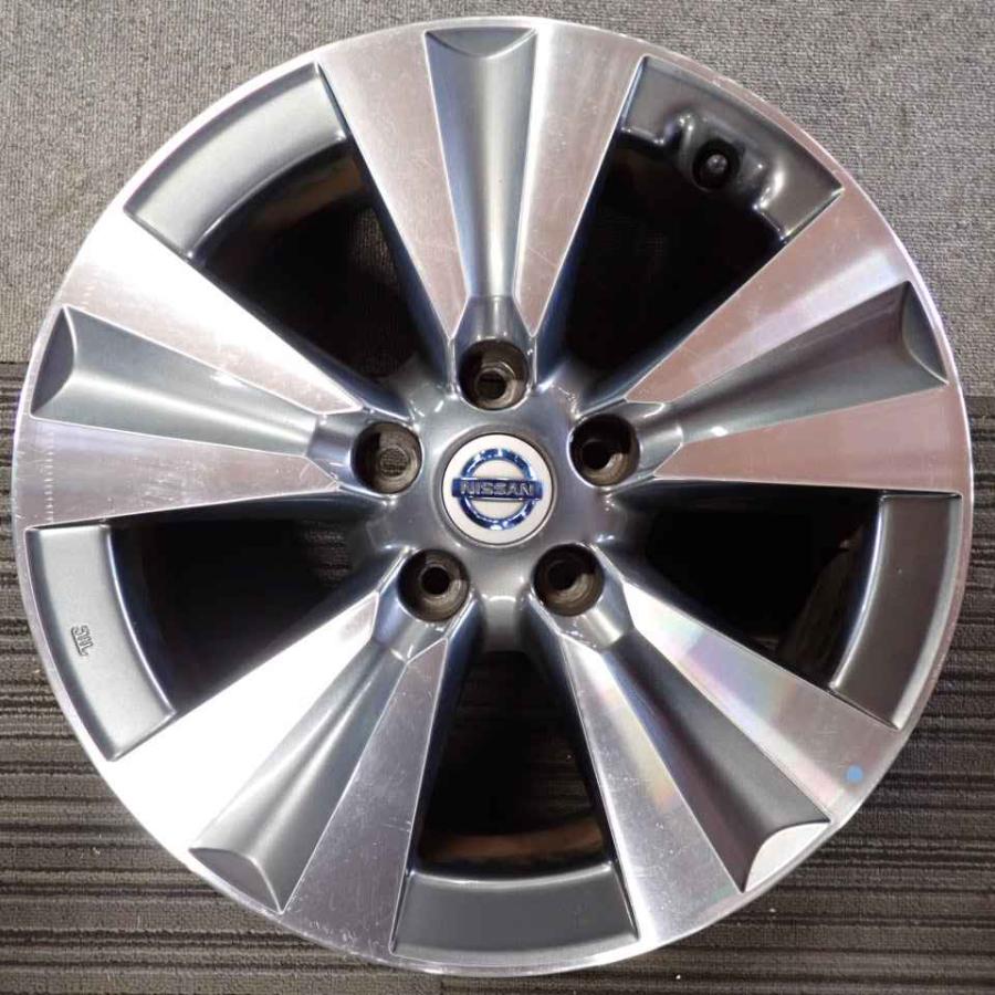 4本 会社宛 送料無料 17×6.5J 日産 リーフ 純正 アルミ 5穴 PCD 114.3mm +45 ハブ径66 キックス ジューク ティアナ エルグランド NO,C4017 :C4017 ...