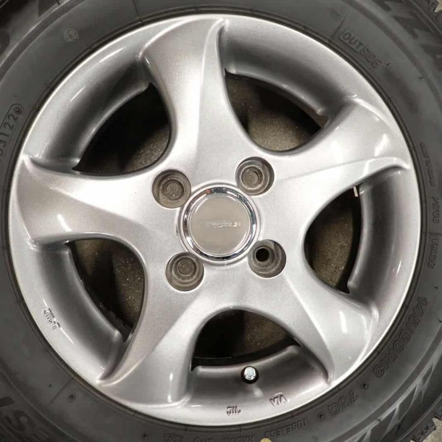 冬4本SET 会社宛 送料無料 145/80R13×4J 75Q ブリヂストン ブリザック VRX2 2022年製 アルミ プレオ MRワゴン アルト スペーシア NO,C4886 : 庄内 ...