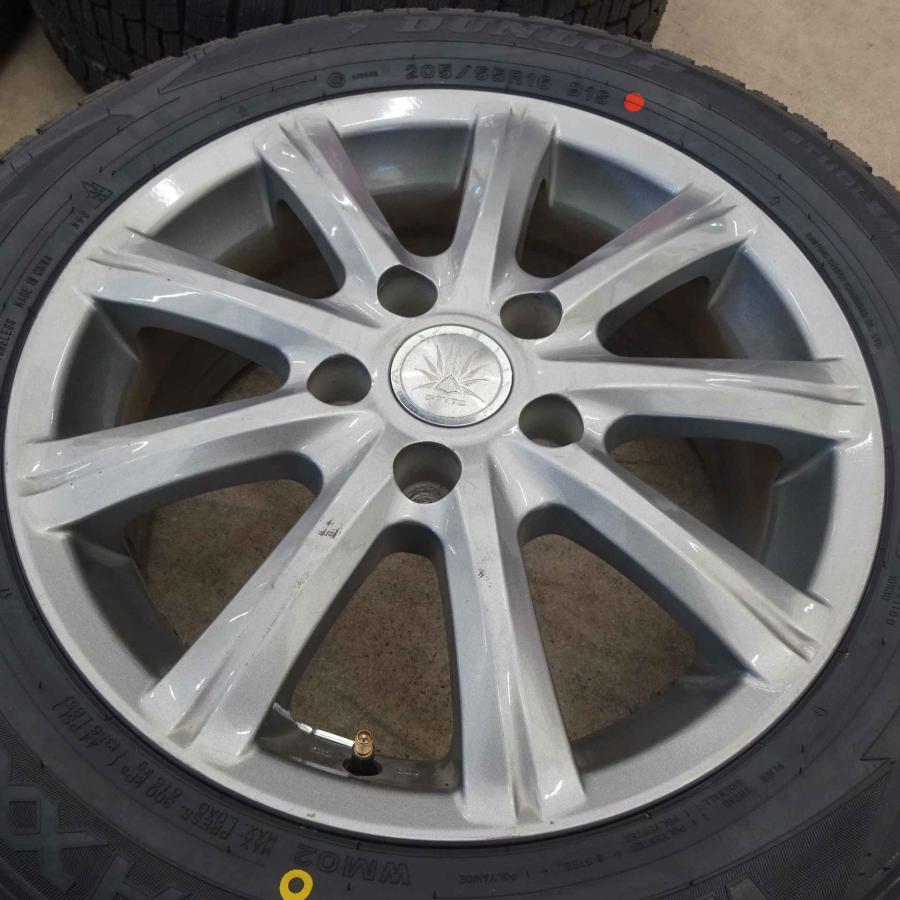 冬4本新品 2021年製 会社宛 送料無料 205/55R16×6.5J ダンロップ WINTER MAXX WM02 アルミ レクサスIS ...