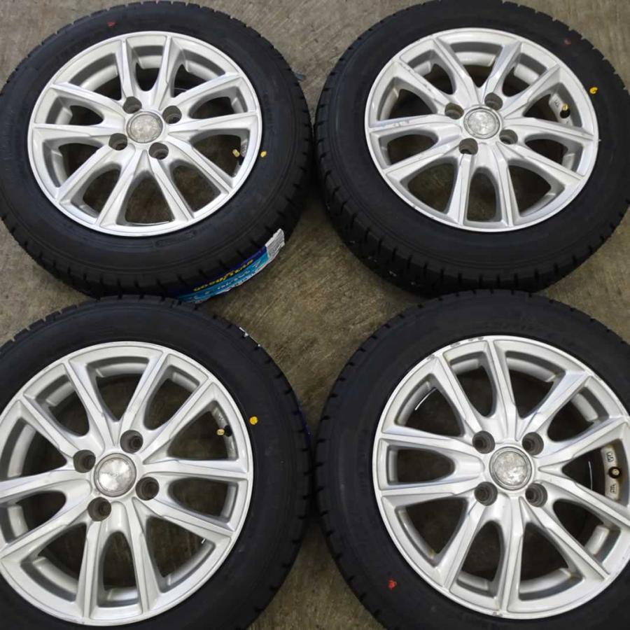 冬4本新品 2022年製 会社宛送料無料 155/65R14×5J グッドイヤー アイスナビ7 アルミ ワゴンR スペーシア N-BOX ...