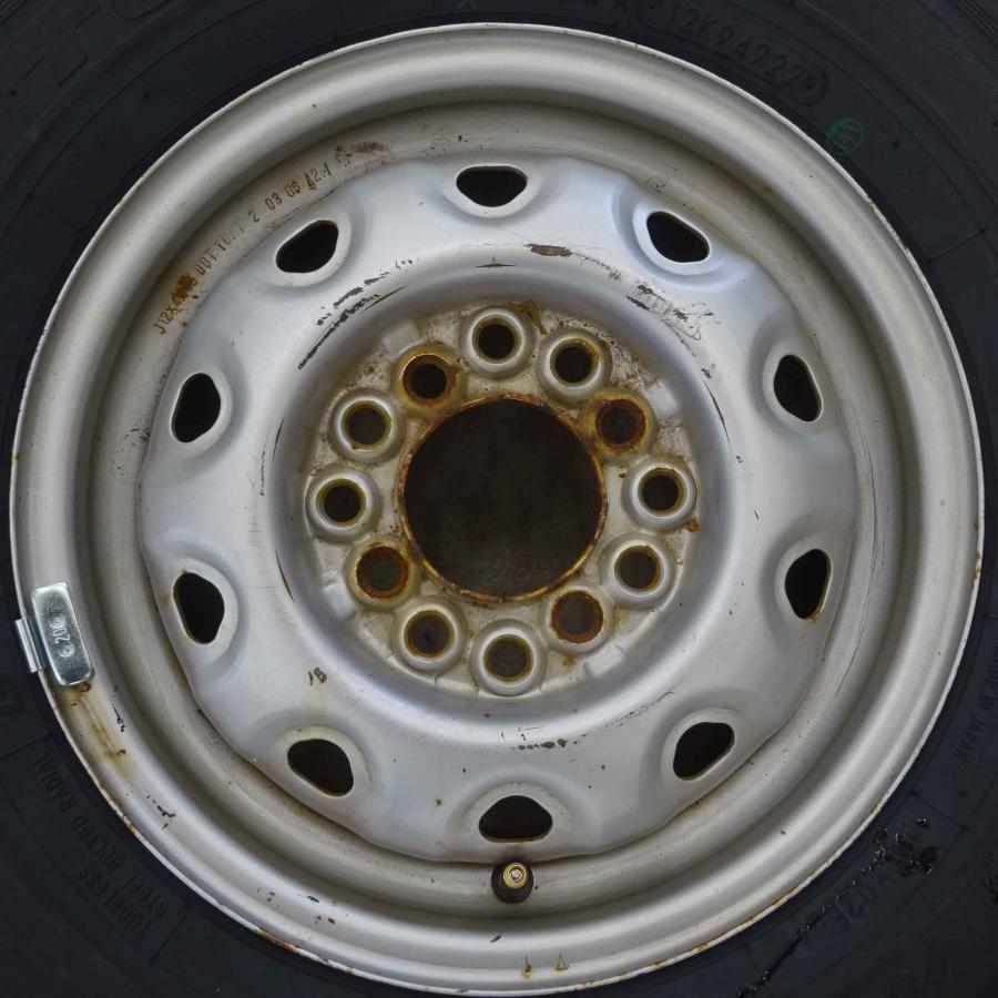 夏 新品 2022年製 4本SET 会社宛送料無料 145R12×4J 6PR LT トーヨー TOYO V-02e スチール付 軽トラ 軽 ...