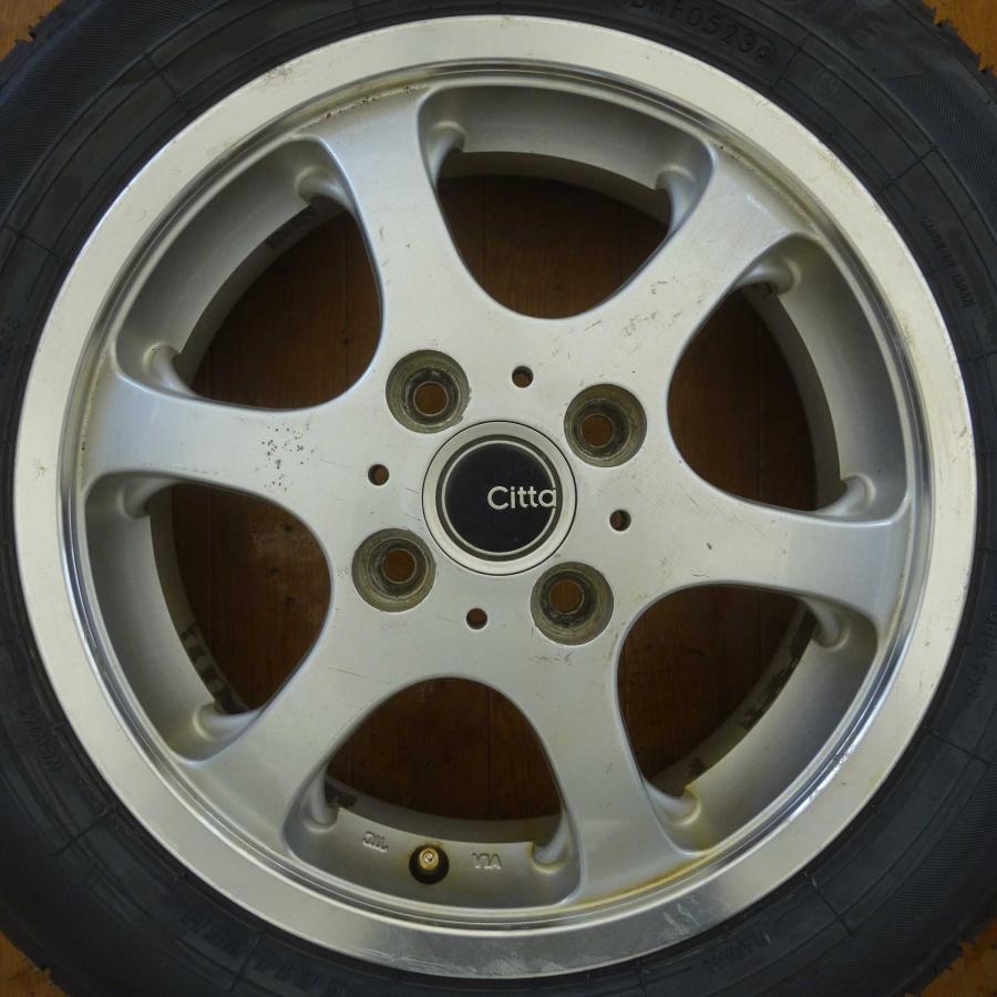 夏 新品 2023年 4本SET 会社宛 送料無料 155/65R14×4.5J 75H ブリヂストン NEWNO アルミ タント ウェイク ...