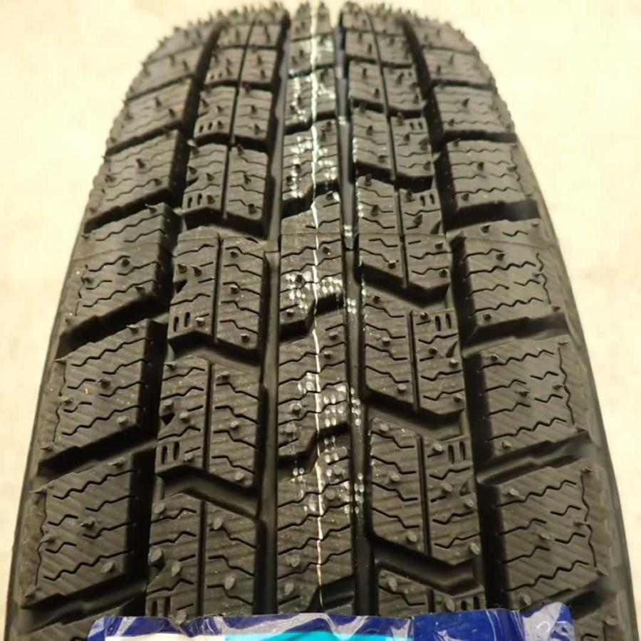 冬 新品 2023年製 4本SET 会社宛 送料無料 145/80R13×4J 75Q グッドイヤー アイスナビ 7 スチール モコ アルト ...