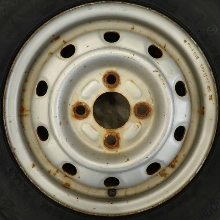 冬 新品 2023年製 4本SET 会社宛 送料無料 145/80R12×4J 80/78 LT ブリヂストン W300 スチール 軽トラック ...