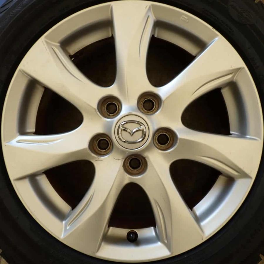 冬 新品 2022年製 4本 会社宛送料無料 205/55R16×7.5J 91T ヨコハマ アイスガード IG52C マツダ純正 アルミ ...