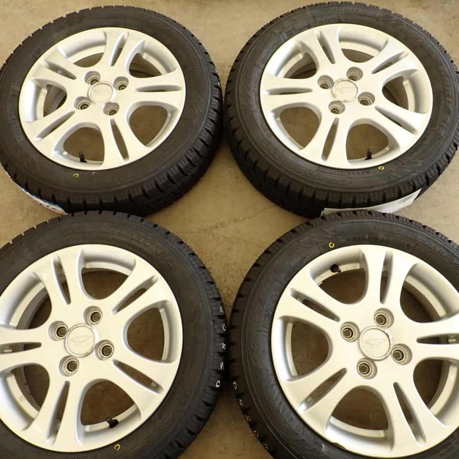 冬新品 2023年製 4本SET 会社宛送料無料 155/65R14×4.5J トーヨー オブザーブ ガリット GIZ ダイハツ純正アルミ ...