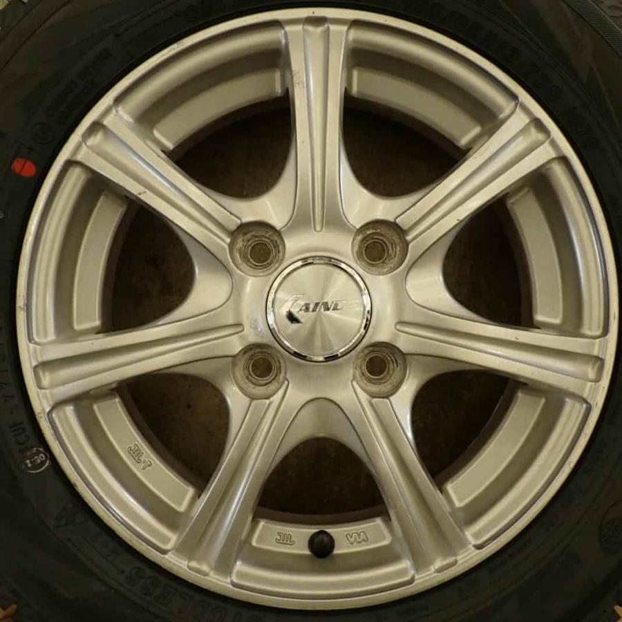 冬 新品 4本SET 会社宛 送料無料 155/65R13×4J 73Q ヨコハマ アイスガード IG70 アルミ キャロル プレオ エッセ ...