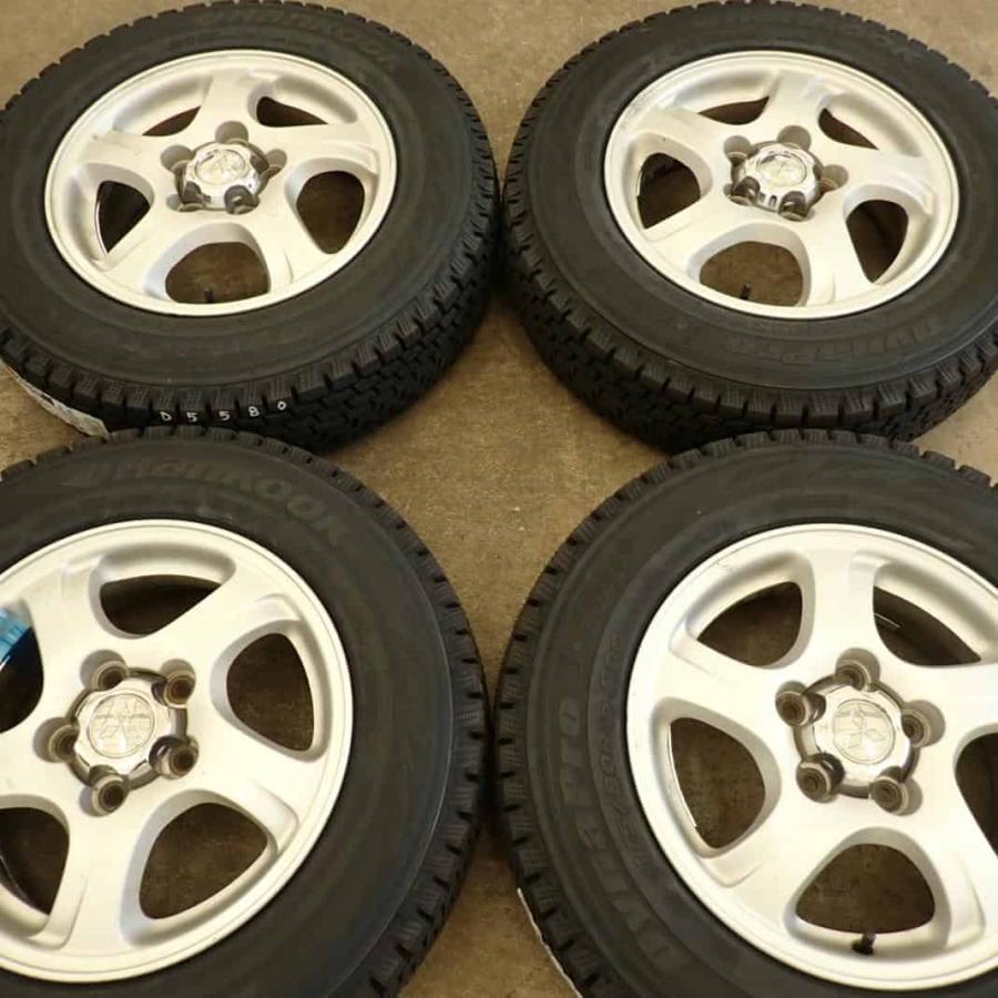 冬4本新品 2024年製 会社宛送料無料 175/80R15×5.5J 90Q ハンコック ダイナプロアイセプト RW08 三菱 パジェロミニ ...