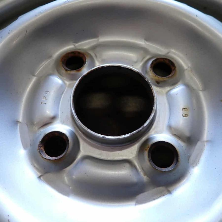 夏 新品 2024年製 4本SET 会社宛 送料無料 145/80R12×3.5J 80/78 LT ブリヂストン BS K370 ホンダ純正 ...