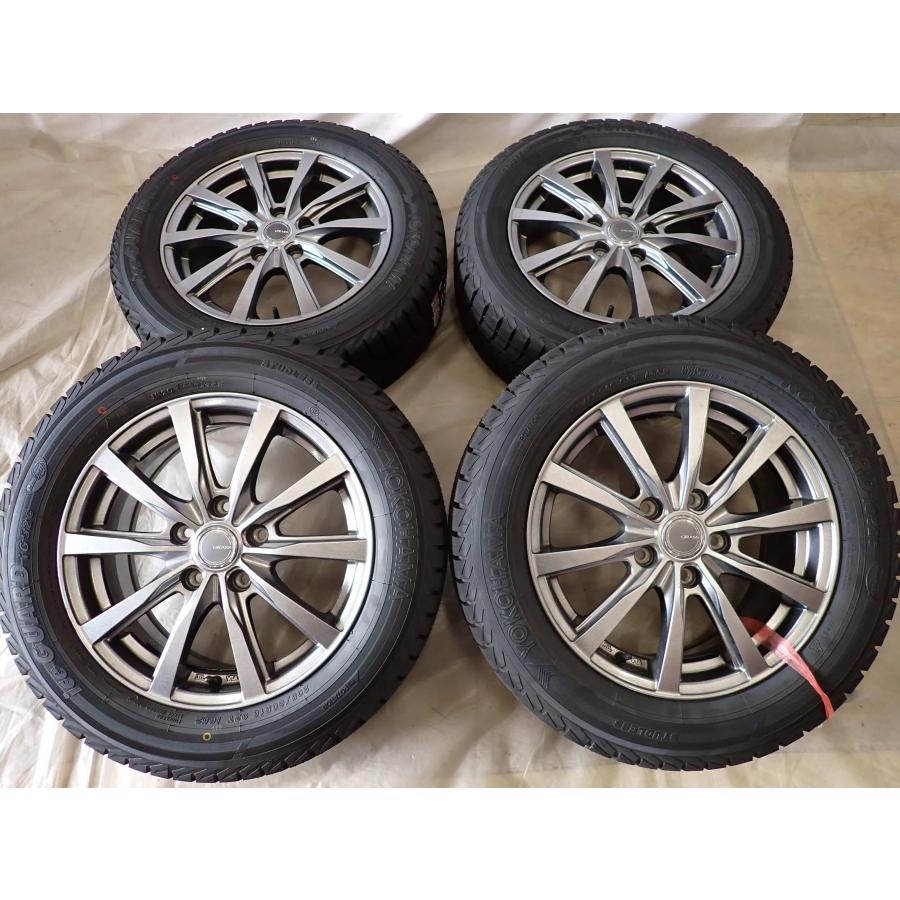 冬 新品 2023年製 4本 会社宛送料無料 205/60R16×6.5J 92T ヨコハマ アイスガード IG52C アルミ ノア ...
