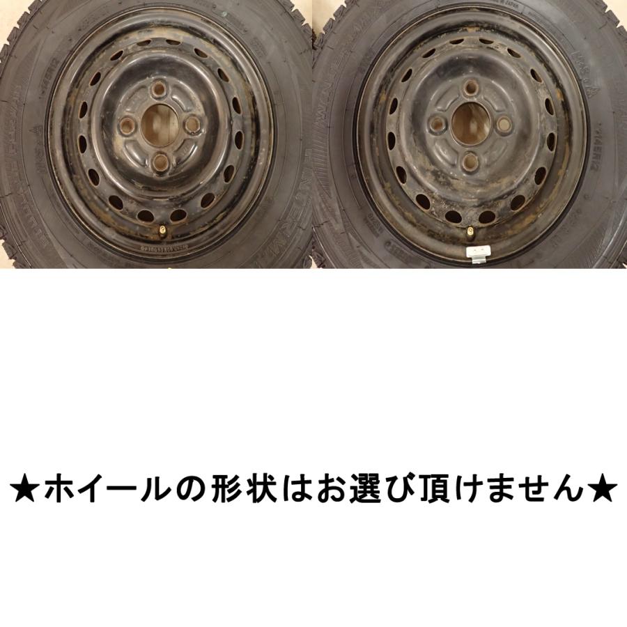 冬 新品 2025年製 4本SET 会社宛 送料無料 145R12×3.5J 6PR LT ダンロップ WINTER MAXX SV01 ホンダ 純正 スチール N-VAN バモス NO ...