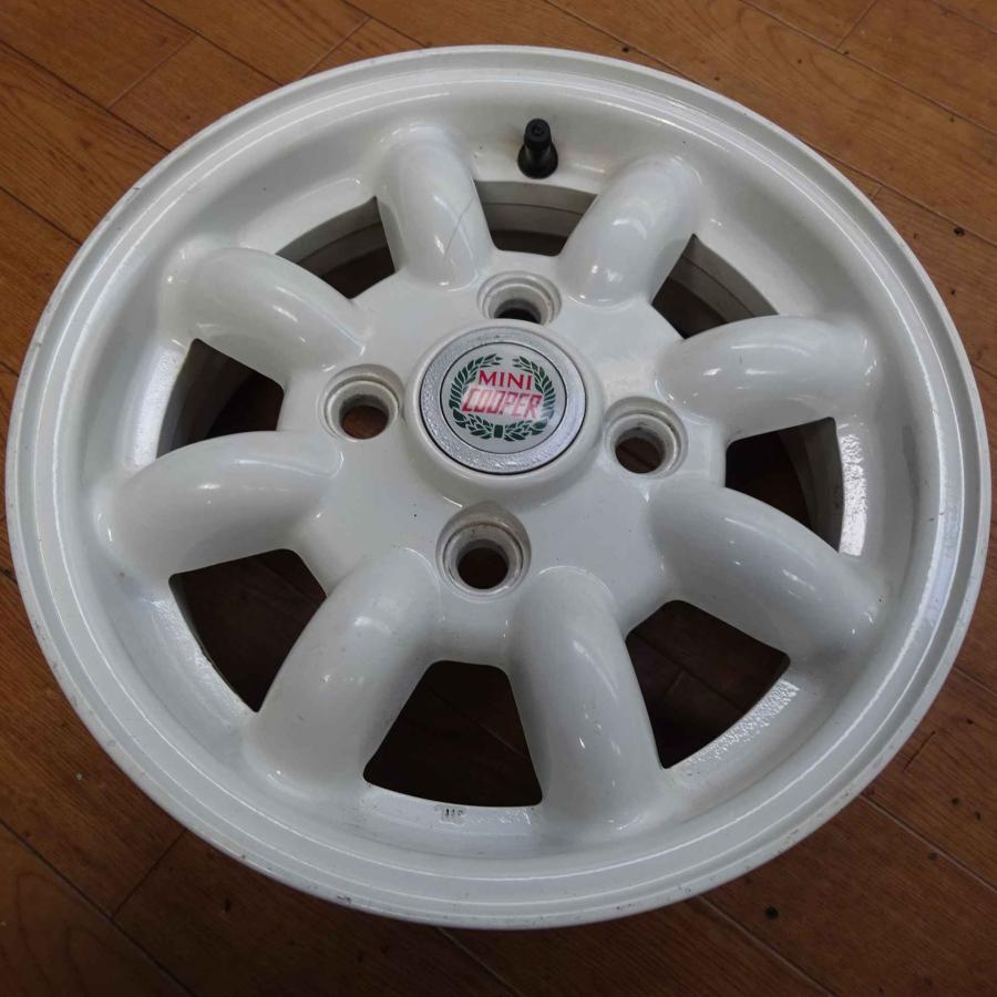 4本SET 会社宛 送料無料 12×4.5J MINI COOPER ミニクーパー ローバーミニ アルミ 4穴 PCD 101.65mm ...