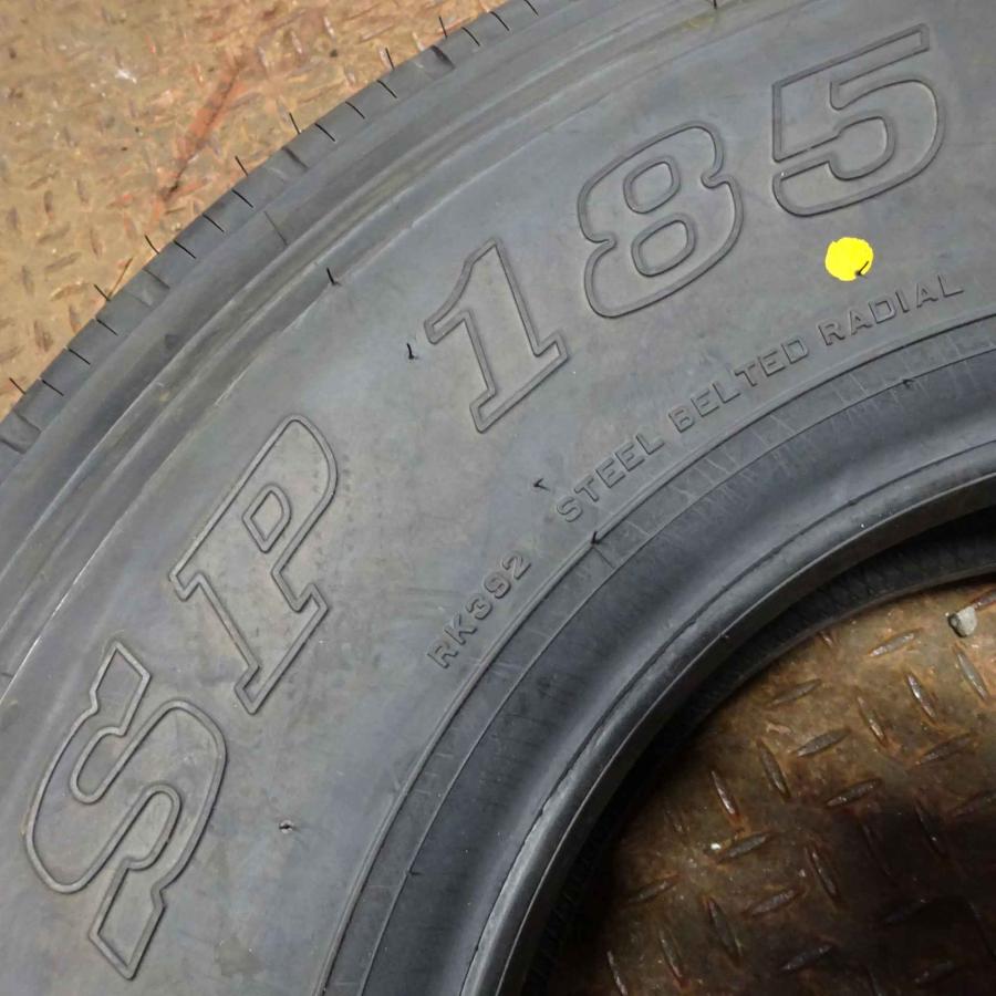 夏 新品2021年製 在庫1本限り 会社宛 送料無料 7.50R15 10PR ダンロップ SP185 地山 小型 トラック リングタイプ ...