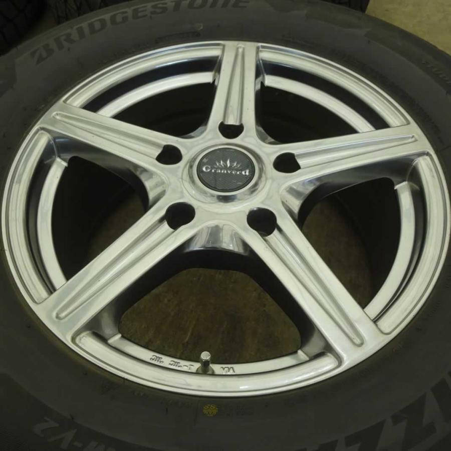 冬4本 会社宛 送料無料 285/60R18×8.5J 116Q ブリヂストン ブリザック DM-V2 アルミ ランドクルーザー100 ...