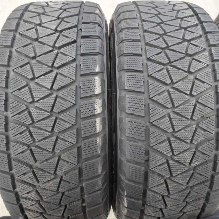 冬4本 会社宛 送料無料 285/60R18×8.5J 116Q ブリヂストン ブリザック DM-V2 アルミ ランドクルーザー100 ...