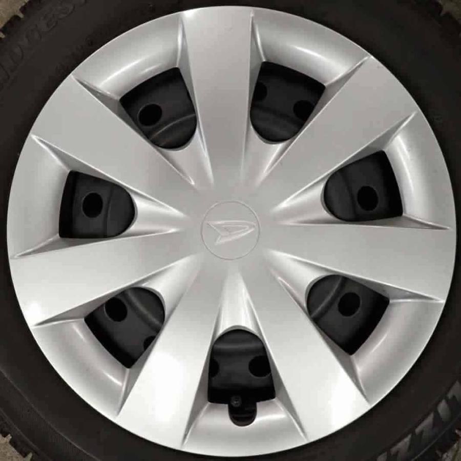 冬4本 会社宛送料無料 155/65R14×4.5J 75Q ブリヂストン ブリザック VRX ダイハツ純正スチール エッセ タント ミラ ...