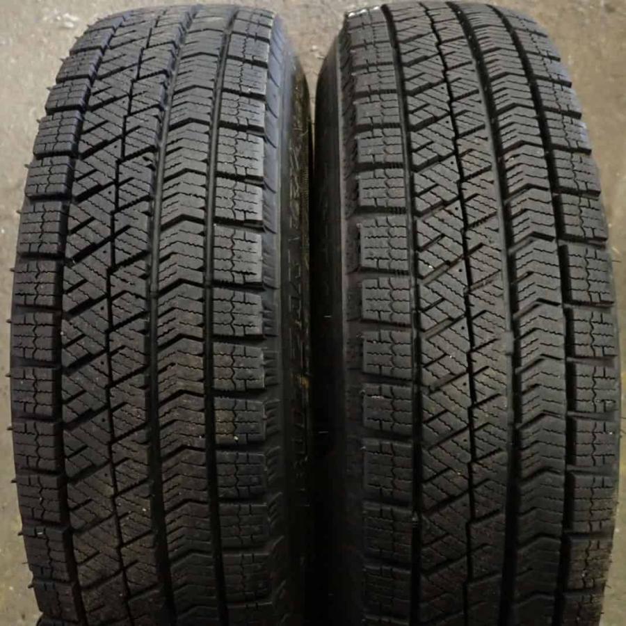 冬4本SET 会社宛 送料無料 145/80R13×5J 75Q ブリヂストン ブリザック VRX2 2021年製 アルミ NBOX カスタム 軽自動車 店頭交換OK NO,E7600 ...