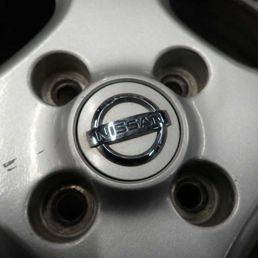 夏4本 会社宛 送料無料 175/60R15×5.5J 81H トライアングル TEM11 2020年製 日産純正アルミ ノート キューブ ...