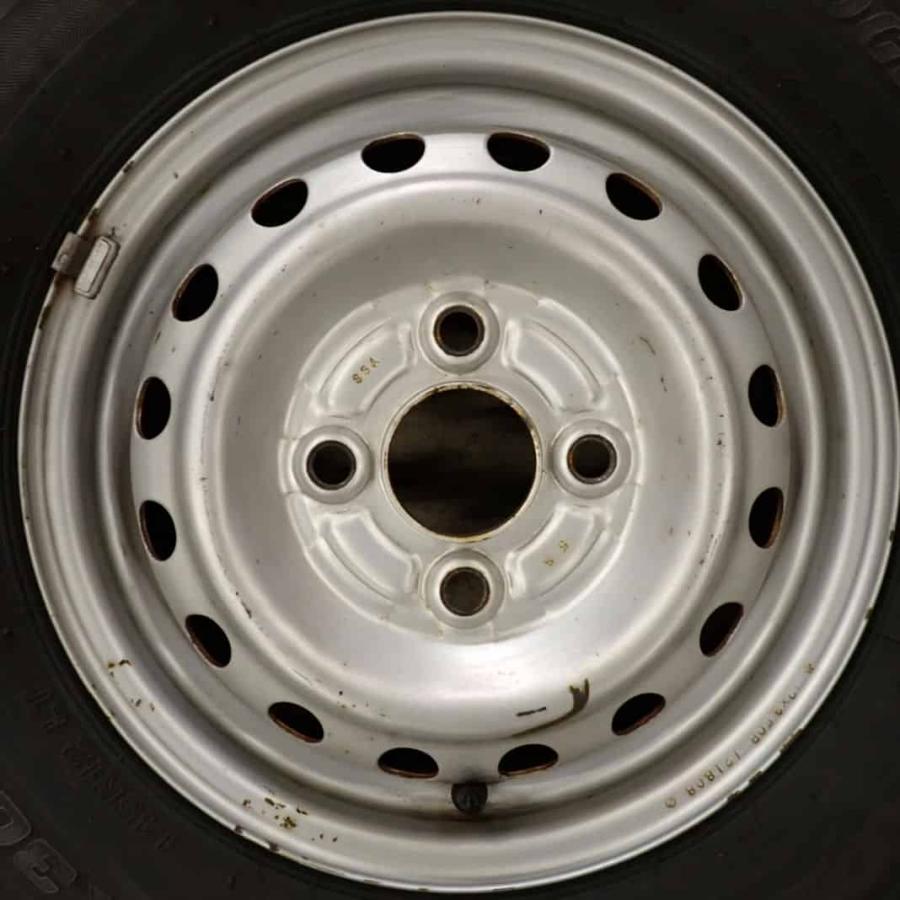 夏4本SET 会社宛送料無料 145R12×3.5J 8PR LT ブリヂストン K305 2023年製 ホンダ純正 スチール 軽トラック バン バス 貨物 特価 NO,E8472 : 庄内 ...