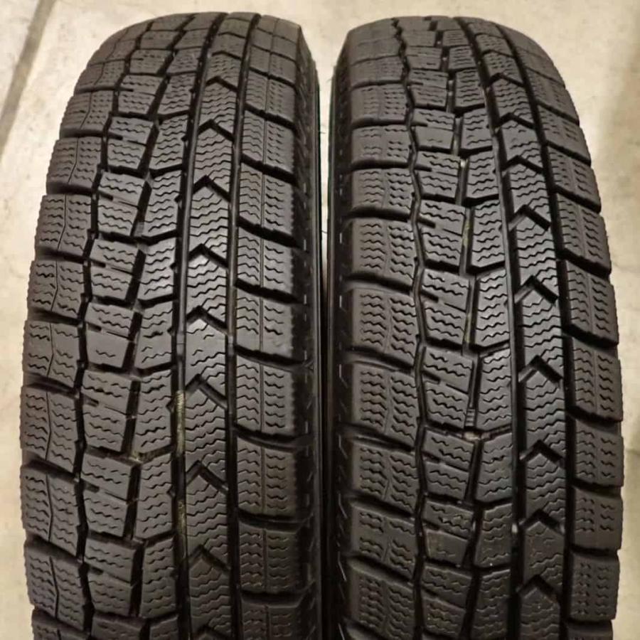 冬4本SET 会社宛 送料無料 145/80R13 75Q ダンロップ WINTER MAXX WM02 2021年製 N-BOX カスタム タント ムーヴ ラパン ココア NO,F0707 ...