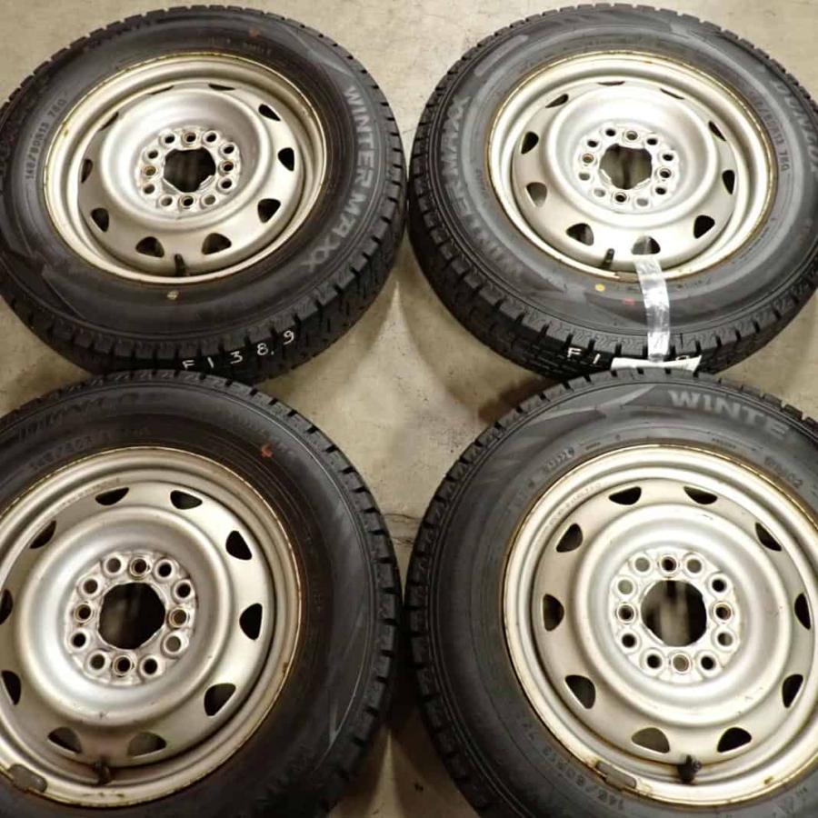 冬4本SET 会社宛 送料無料 145/80R13×4J 75Q ダンロップ WINTER MAXX WM02 2022年製 マルチ スチール ムーヴ タント アルト 特価 NO,F1389 ...