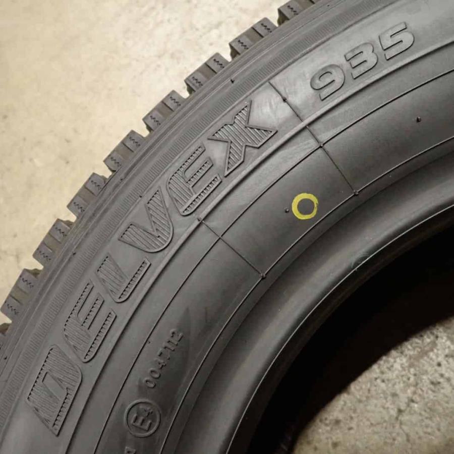 冬新品2023年製 4本SET 会社宛 送料無料 165/80R13 90/88 LT トーヨー DELVEX 935 プロボックス ...