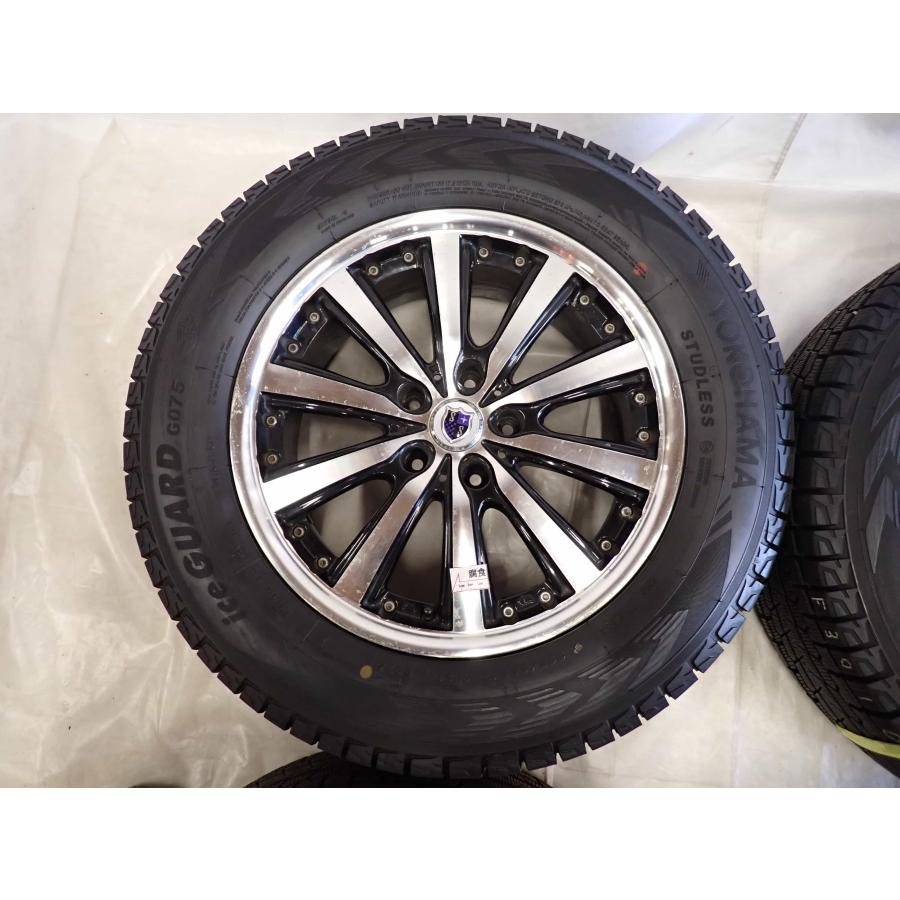 冬4本SET 会社宛 送料無料 225/65R17×7J 102Q ヨコハマ アイスガード G075 2021年製 アルミ アルファード カローラクロス CX-30 NO,F3011 : 庄内 ...