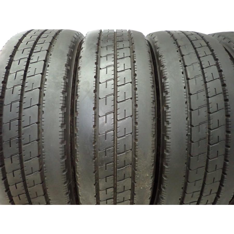 夏 6本SET 会社宛 送料無料 225/70R16 117/115 LT ブリヂストン DURAVIS R207 2023年製 地山 バリ溝 ...
