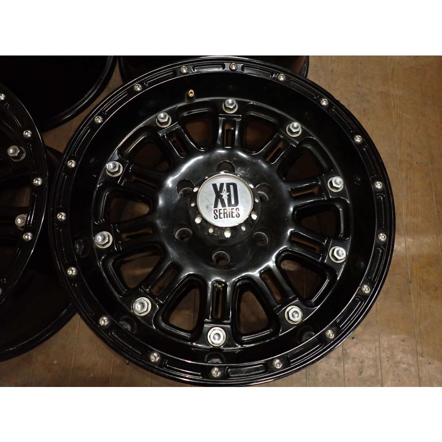 4本SET 会社宛 送料無料 17×9J KMC XD795 アルミ ホイール 6穴 PCD 139.7mm +10 ハブ径110mm 太リム ...