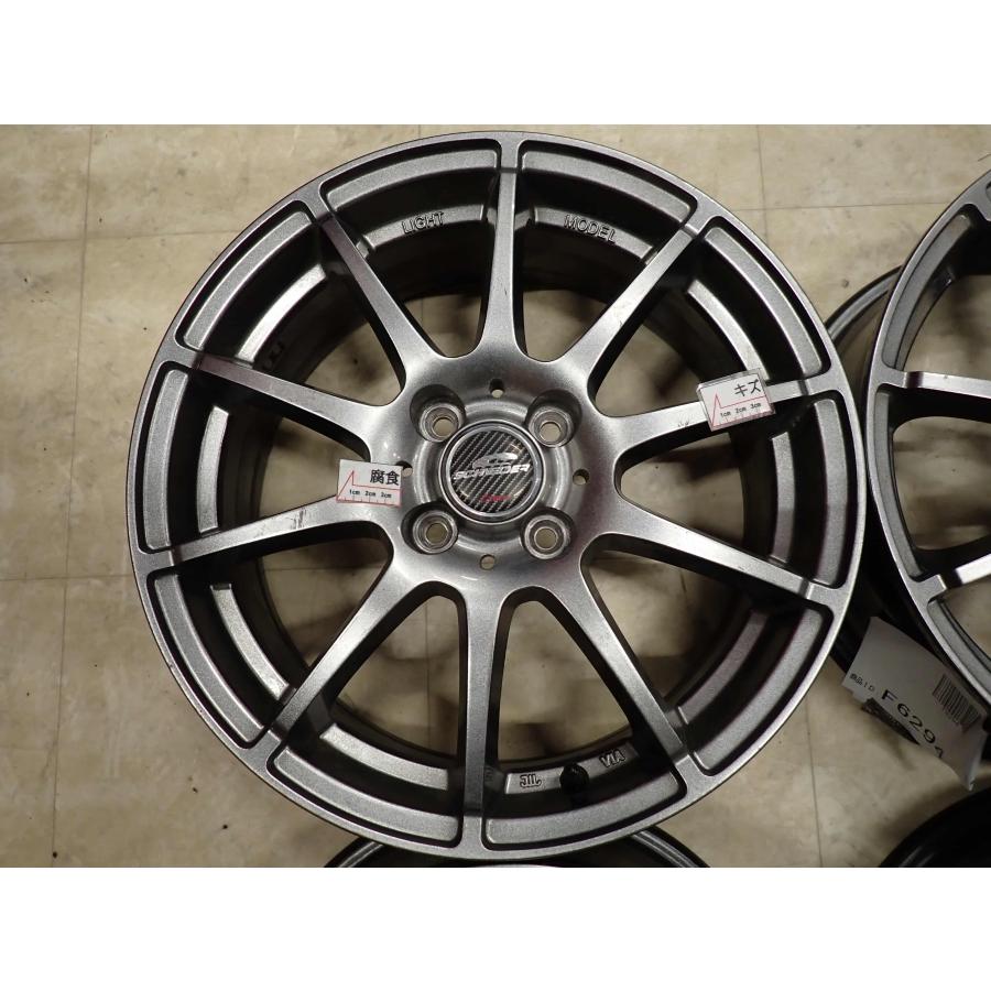 4本SET 会社宛 送料無料 16×6J 社外 汎用 アルミ ホイール 4穴 PCD100mm +43 ハブ径67mm アクア ヴィッツ ...