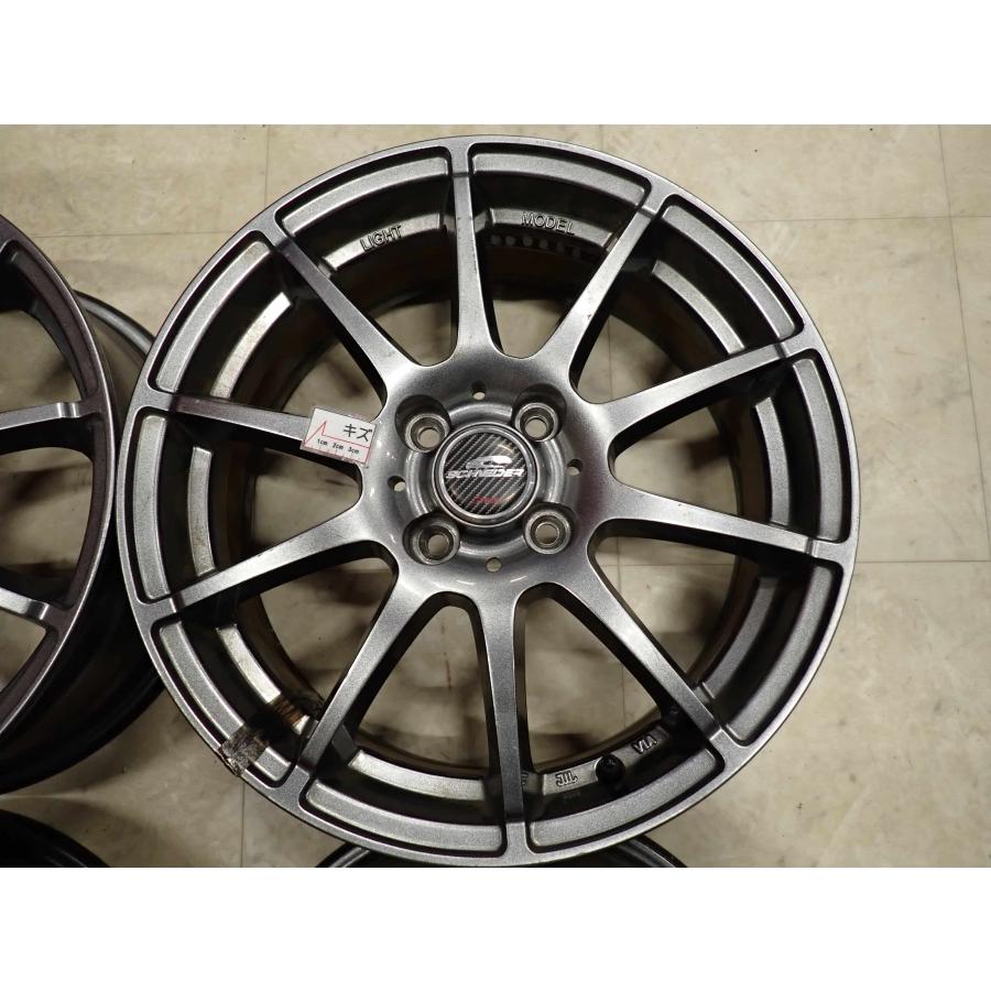 4本SET 会社宛 送料無料 16×6J 社外 汎用 アルミ ホイール 4穴 PCD100mm +43 ハブ径67mm アクア ヴィッツ ...