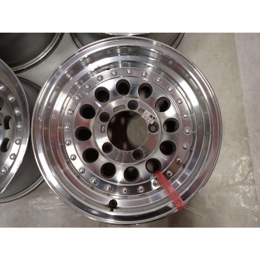 4本SET 会社宛送料無料 15×7J クロカン アルミ ホイール 5穴 PCD 139.7mm -13 ハブ径110mm リフトアップ カスタム ジムニー 特価 NO,F9078 : 庄内 ...