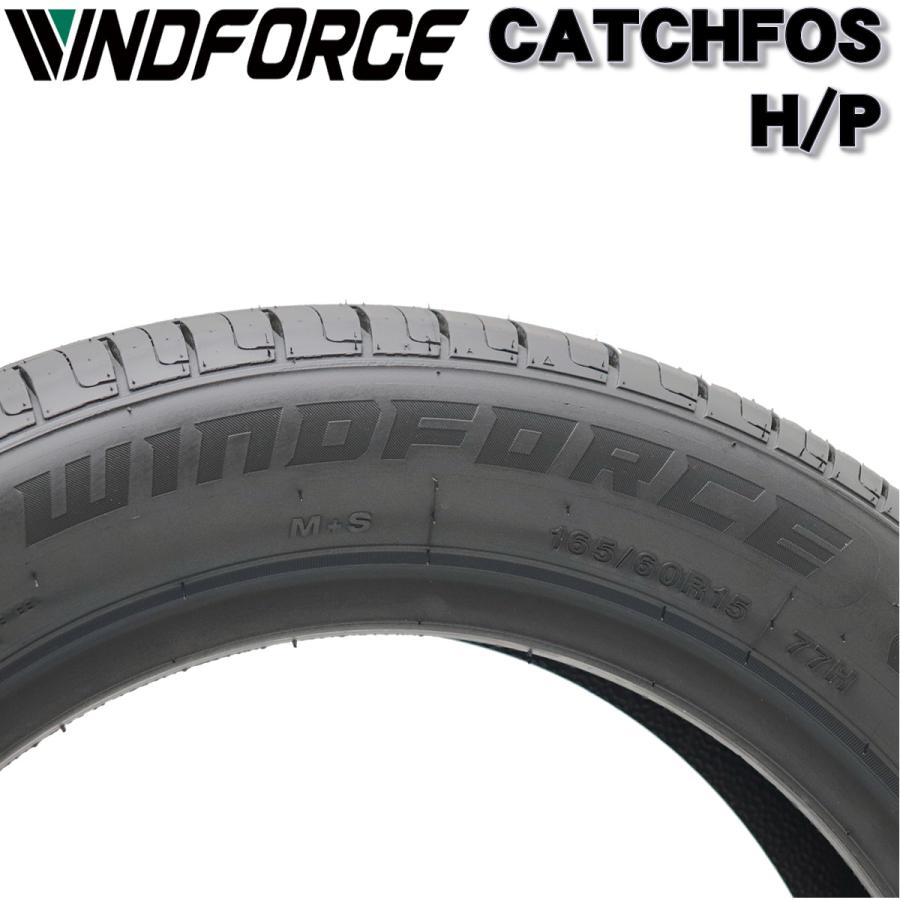 2023年 新品 4本価格 会社宛 送料無料 165/60R15 夏 WINDFORCE CATCHFOS H/P ハスラー キャスト デリカ ...