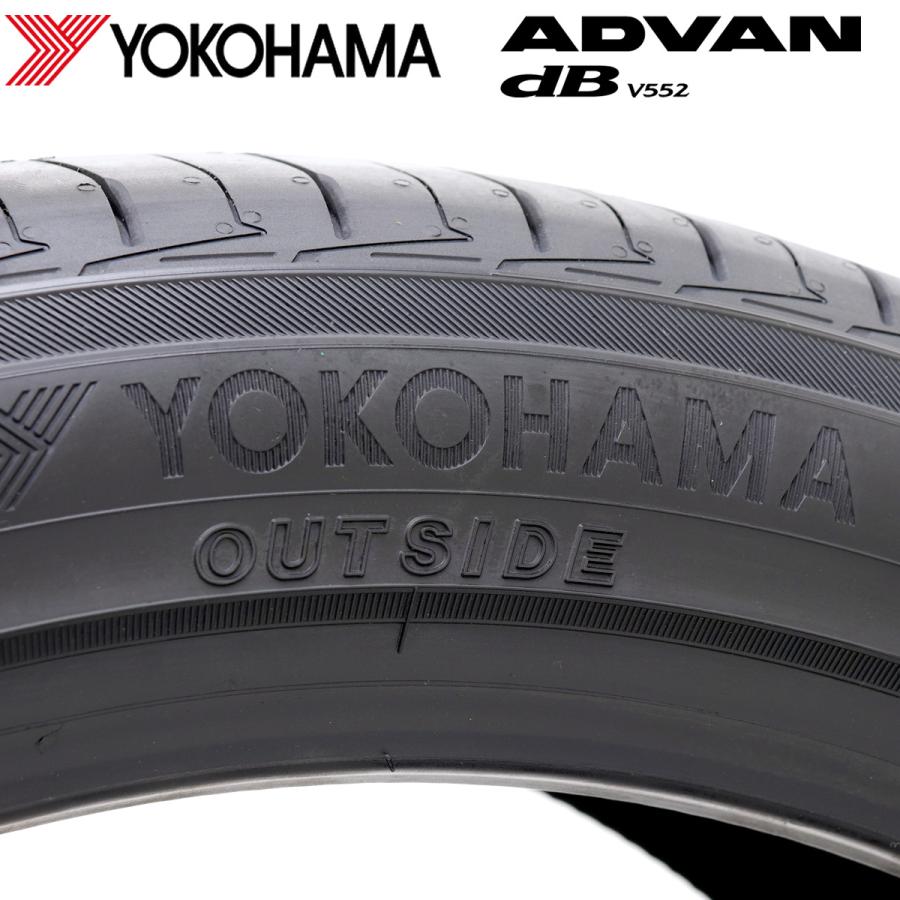 2022年製 新品1本価格 会社宛 送料無料 245/40R19 98Y XL 夏 ヨコハマ ADVAN dB V552 エクストラロード規格 特価 アルファードNO,FK1082 ...