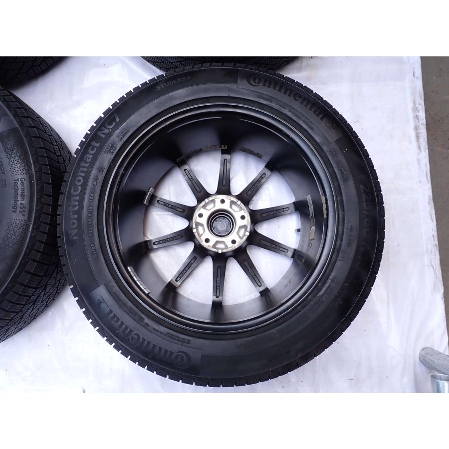 冬4本SET 会社宛送料無料 225/60R18×8J 104T コンチネンタル NorthContact NC7 2024年製 アルミ ...