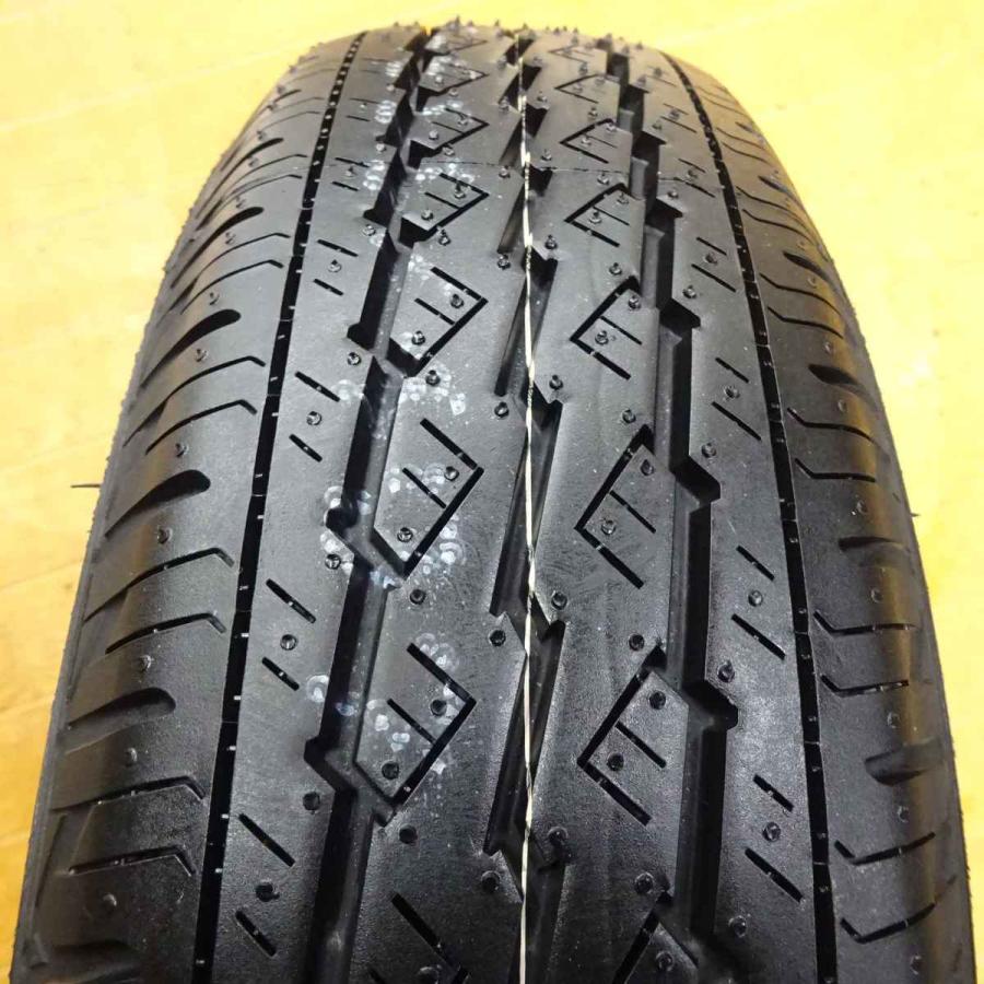夏 新品 2022年製 4本 会社宛 送料無料 145/80R12×4J 80/78 LT BRIDGESTONE ブリヂストン K370 ...