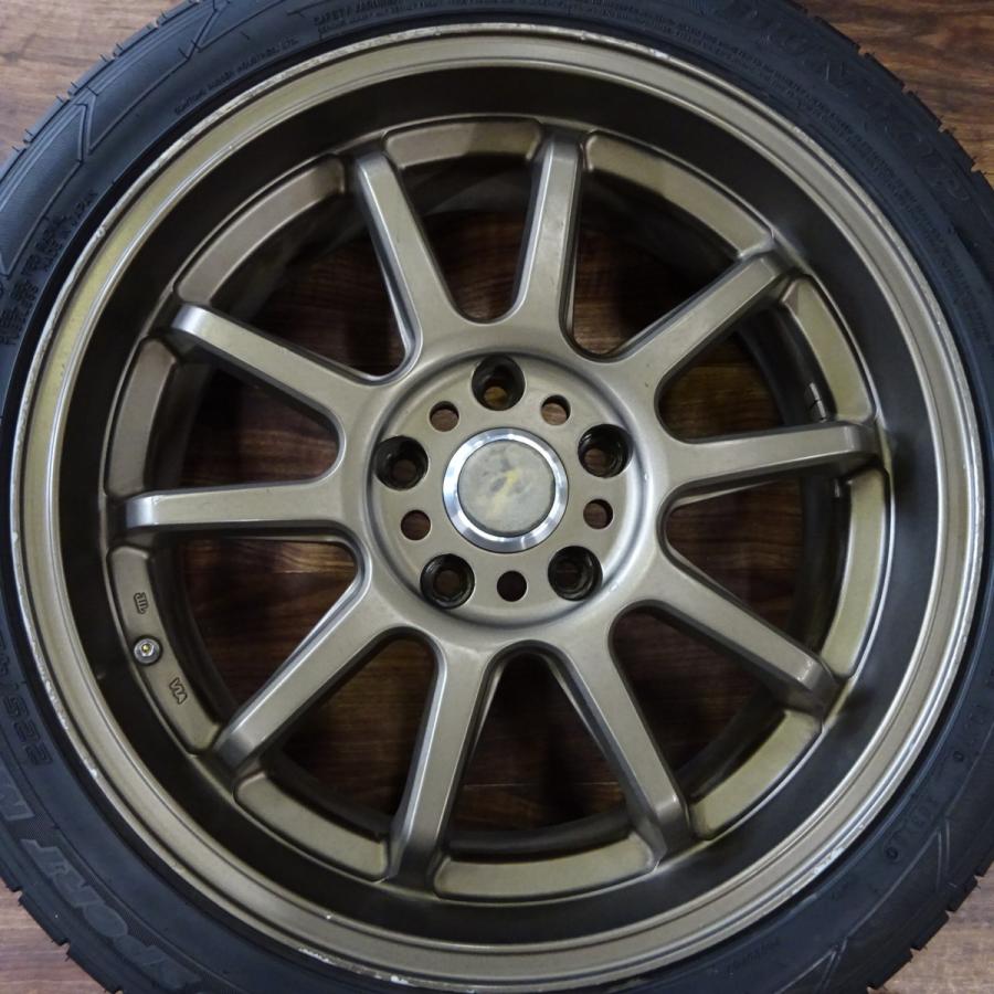 NO,YY4 業者様 送料無料 225/45R18 ×7.5J 夏4本 ダンロップ製 SP SPORT MAXX050 国産 5次元 アルミ ...