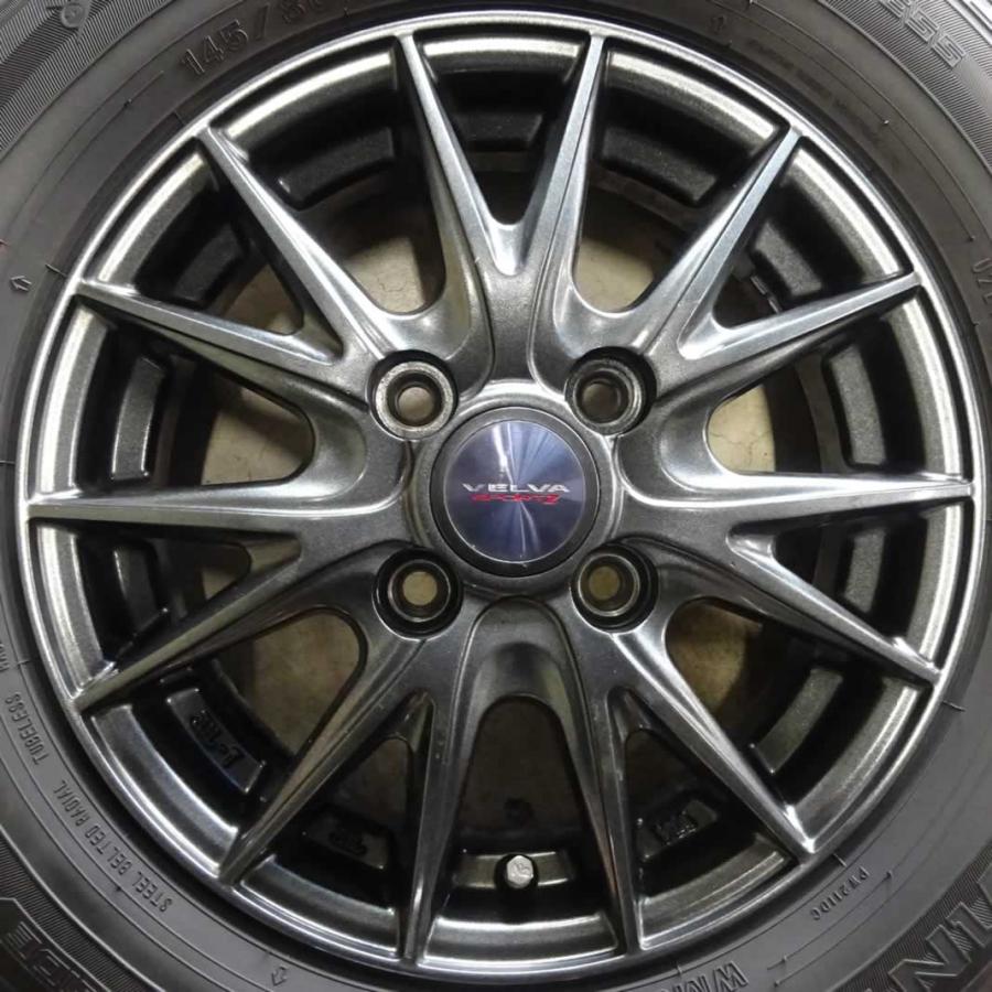 冬4本SET 会社宛 送料無料 145/80R13×4J 75Q ダンロップ WINTER MAXX WM02 2021年製 アルミ モコ プレオ アルト スペーシア ミラ NO,Z2900 ...