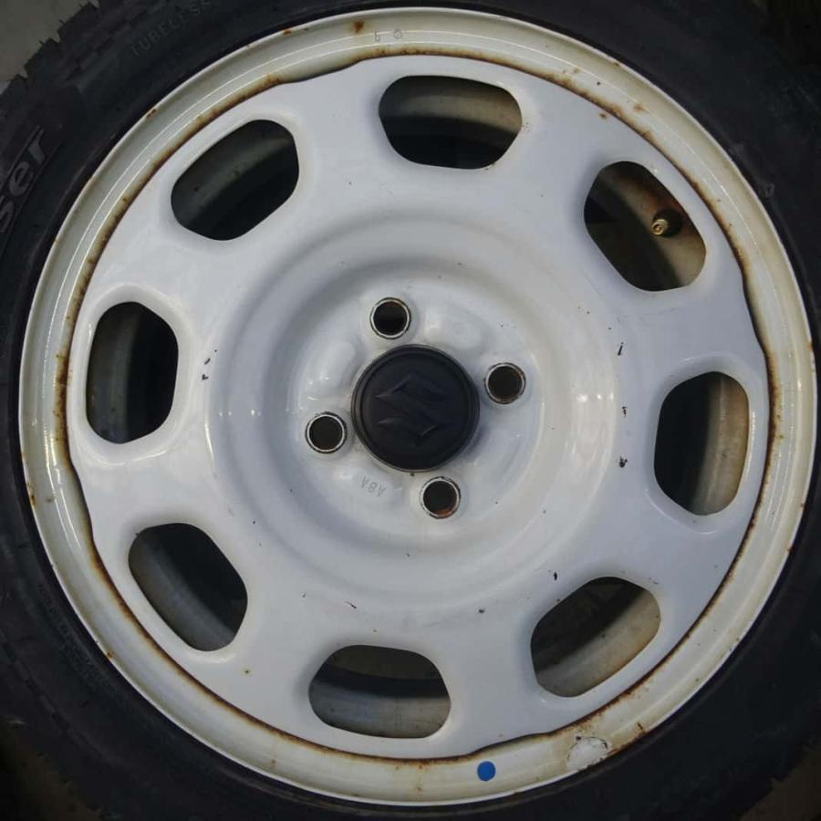 夏4本新品 2023年製 会社宛 送料無料 165/55R15×4.5J 75V COMFOSER SPORTS-K4 スズキ 純正 スチール ...